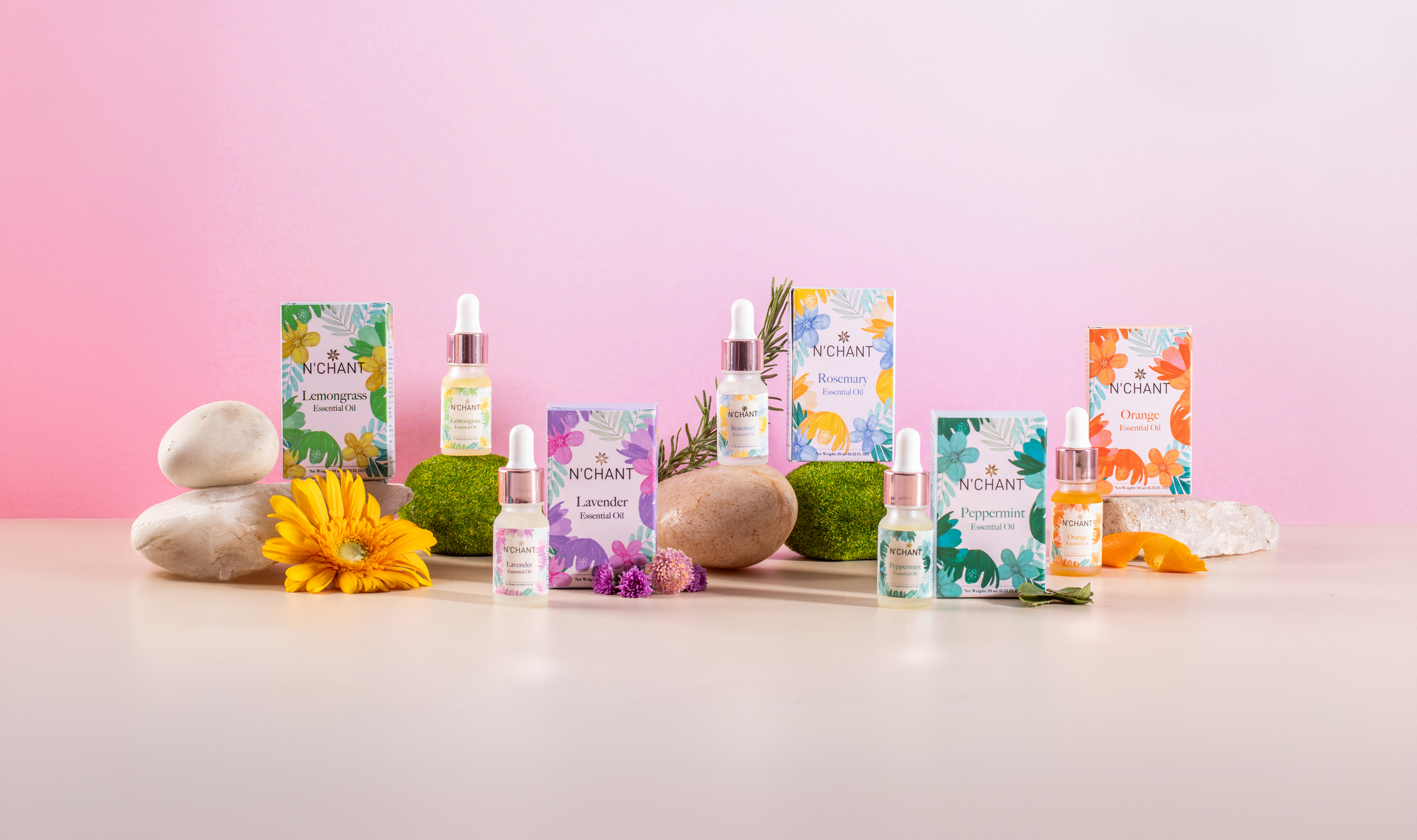 100% Pure Essential Oils | Lavender, Peppermint & More | N'Chant