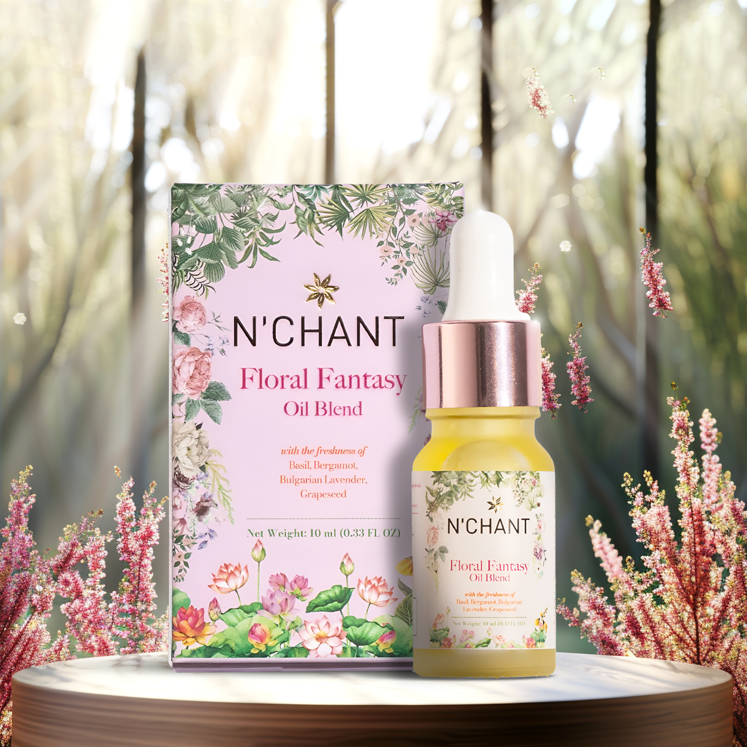 Floral Fantasy Aromatherapy Oil Blend | Mood & Skin Care | N'Chant